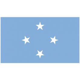 Vlag Micronesia 100x150 cm.