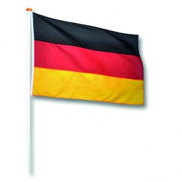 Duitse vlag uit voorraad leverbaar bij FaberVlaggen.nl